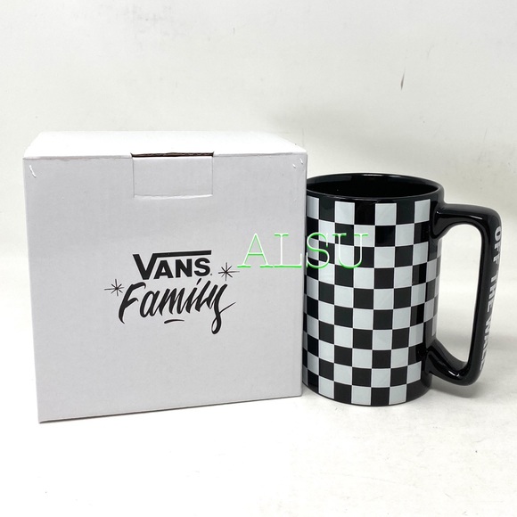 Vans | Other | Vans Family Ceramic Mug Cup Checkerboard Gift | Poshmark
